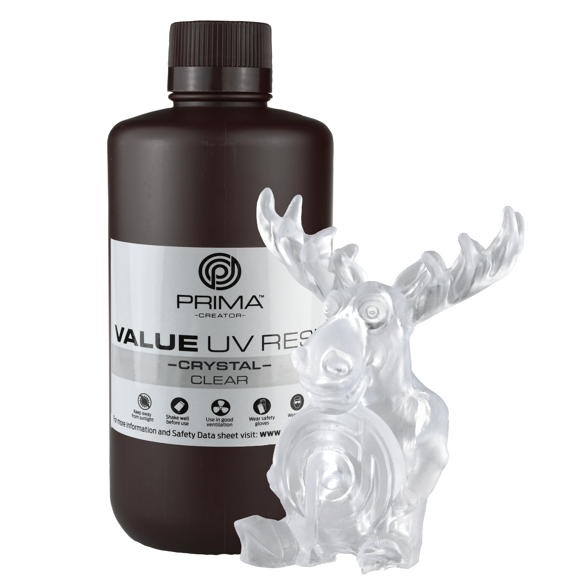 PrimaCreator Value Crystal UV Resin - 1000 ml - Clear – 3ddruckboss